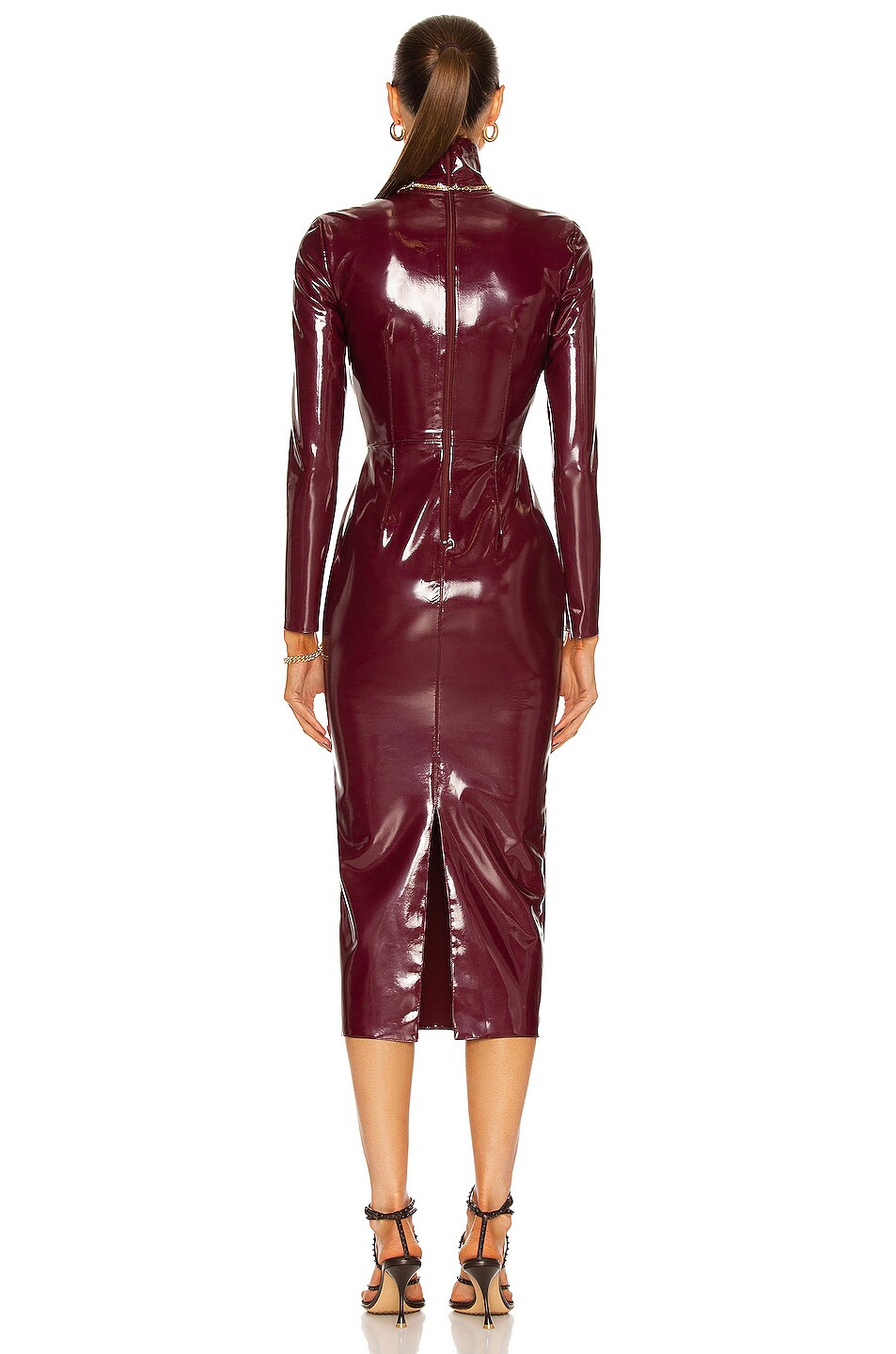 Alex Perry Adams Dress in Cherry | FWRD