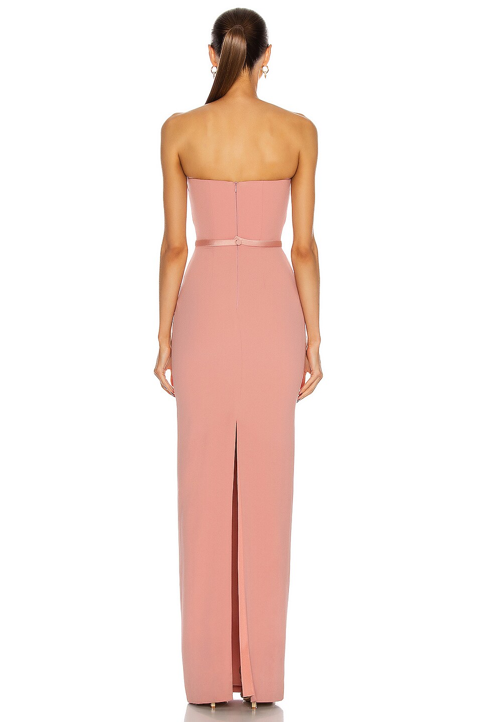 Alex Perry Jasper Gown in Blush | FWRD