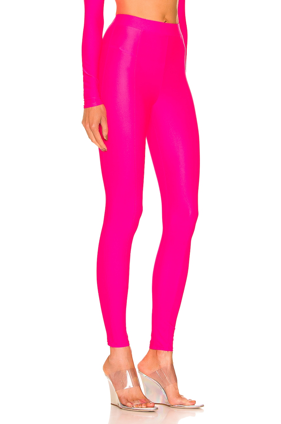 Alex Perry Leighton Legging in Fluro Pink | FWRD