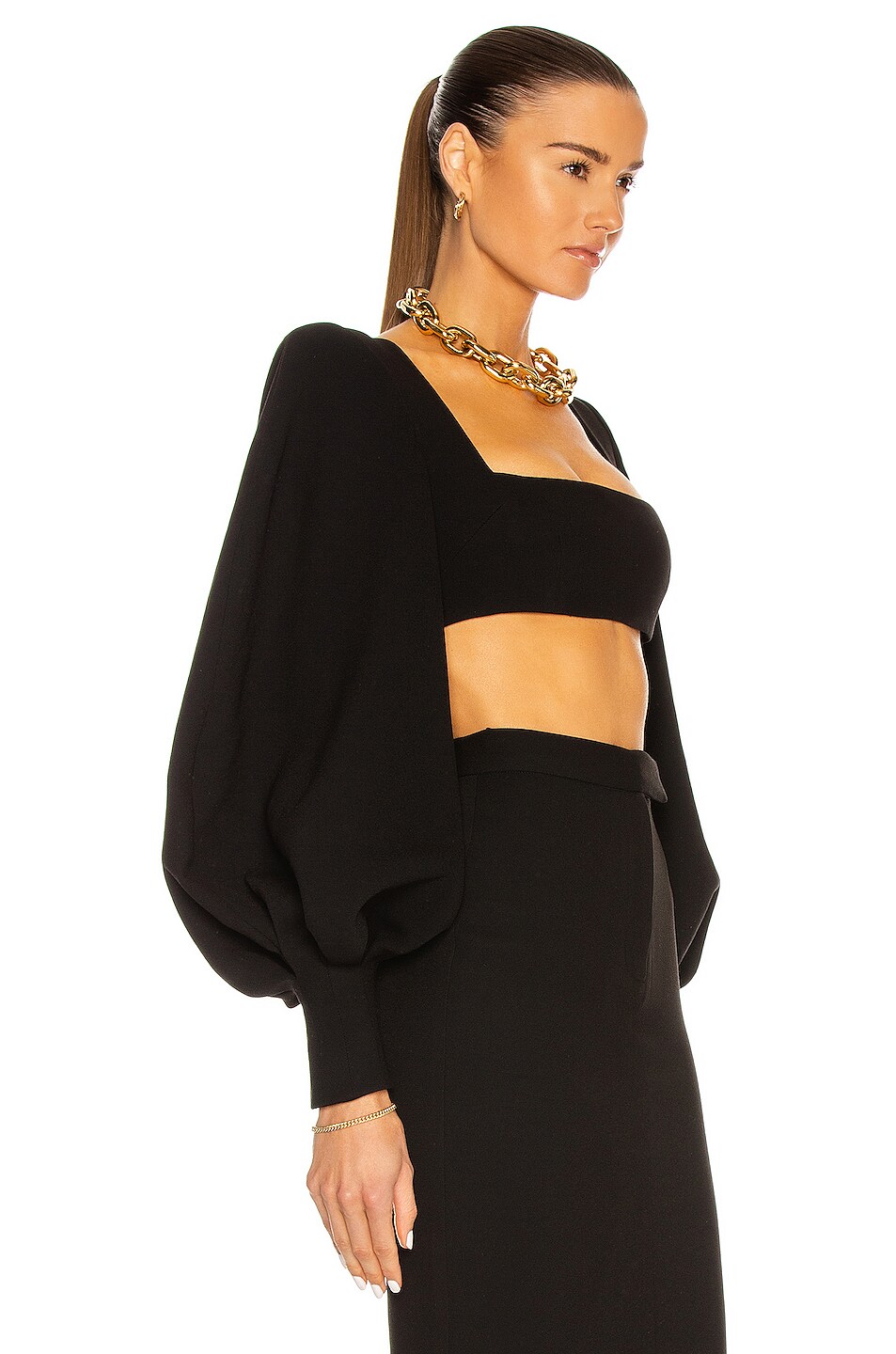 Alex Perry Bane Top in Black | FWRD