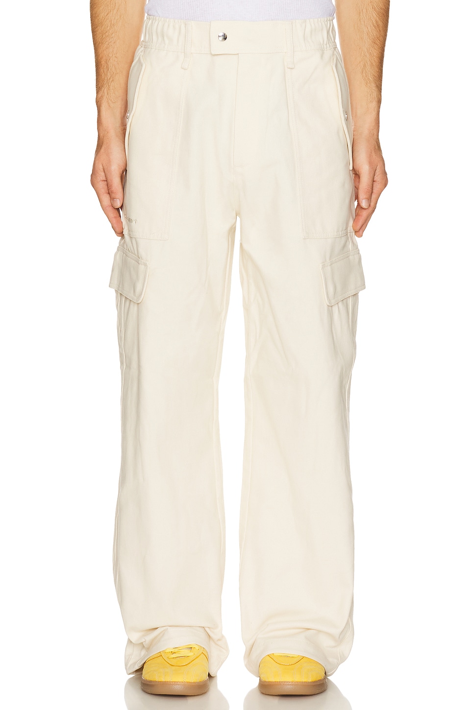 adidas by Wales Bonner Cargo Pant in Wonder White | FWRD