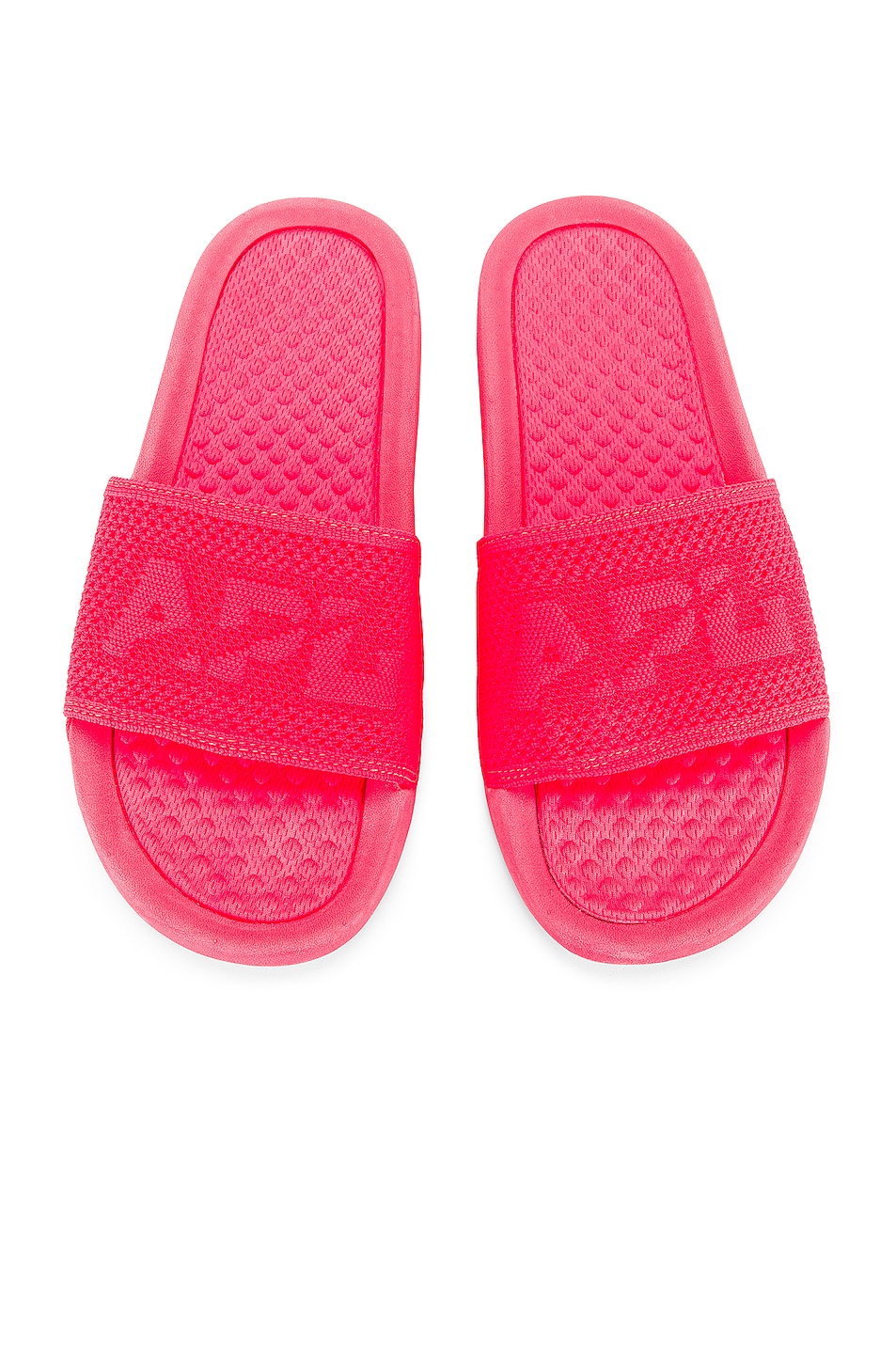 APL: Athletic Propulsion Labs Big Logo TechLoom Slide in Magenta | FWRD