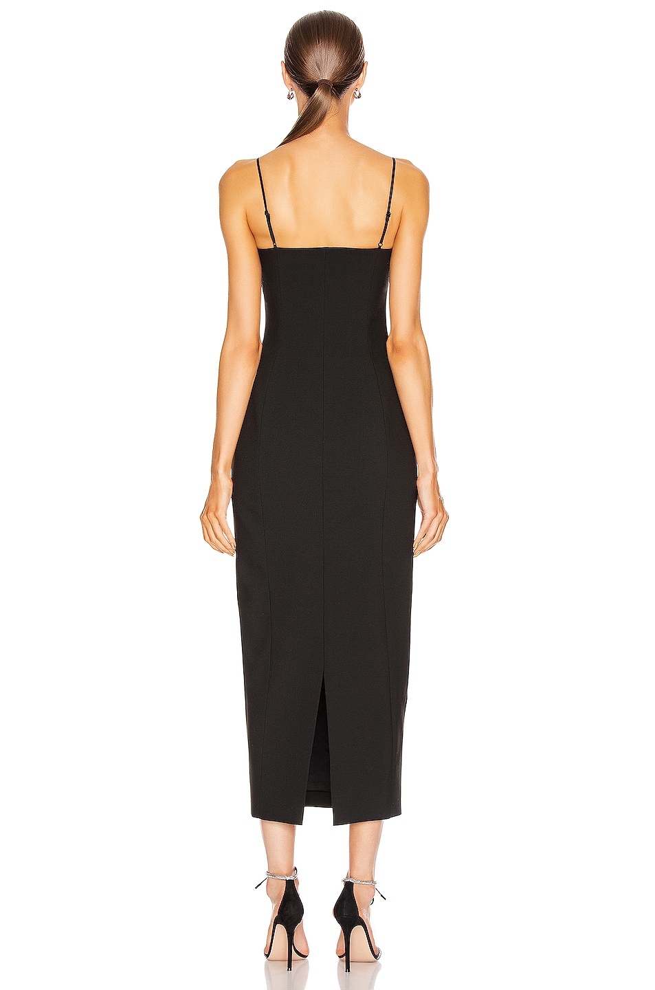 Alexander Wang Tuxedo Cup Evening Dress in Black | FWRD