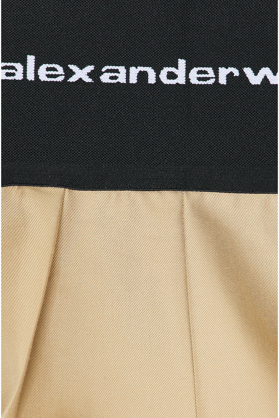 Alexander Wang Logo Safari Short in Chino | FWRD
