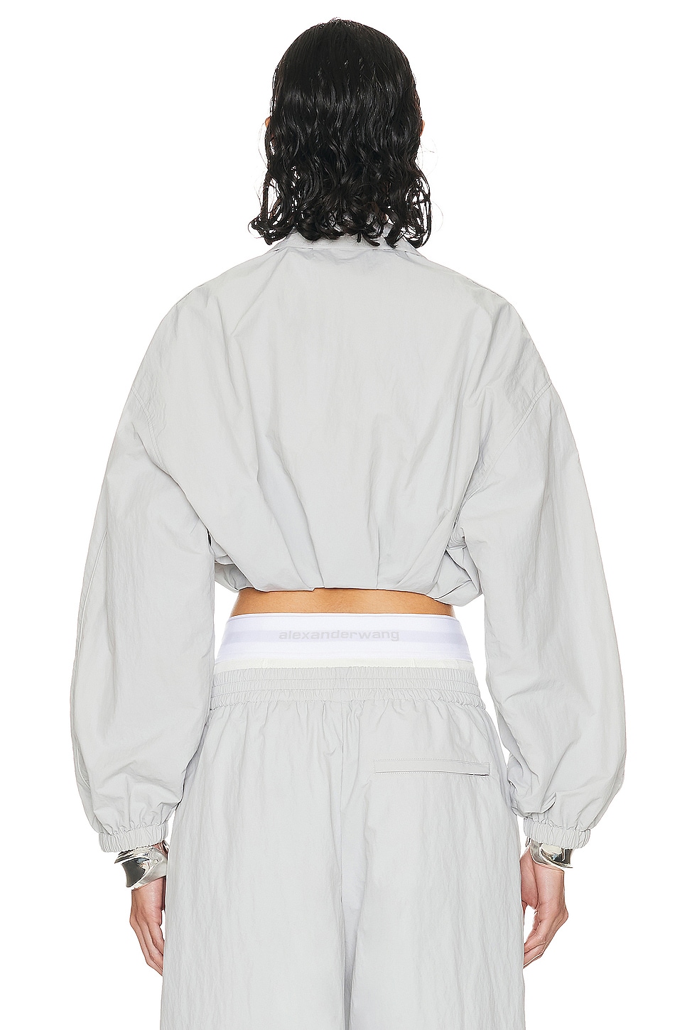 Alexander Wang Bolero Track Jacket in Microchip | FWRD