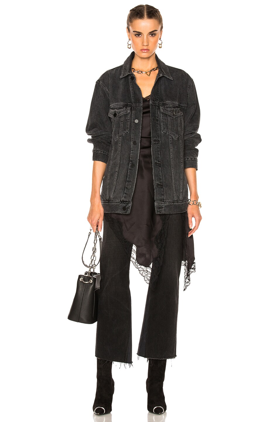 Alexander Wang Daze Jacket in Gray Aged | FWRD