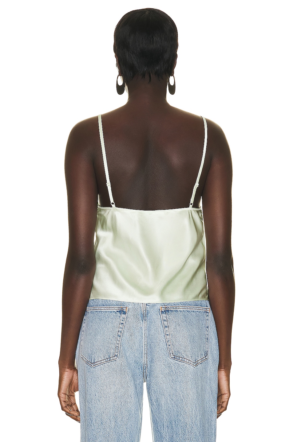 Alexander Wang Lace Butterfly Cami Top in Pale Mint | FWRD
