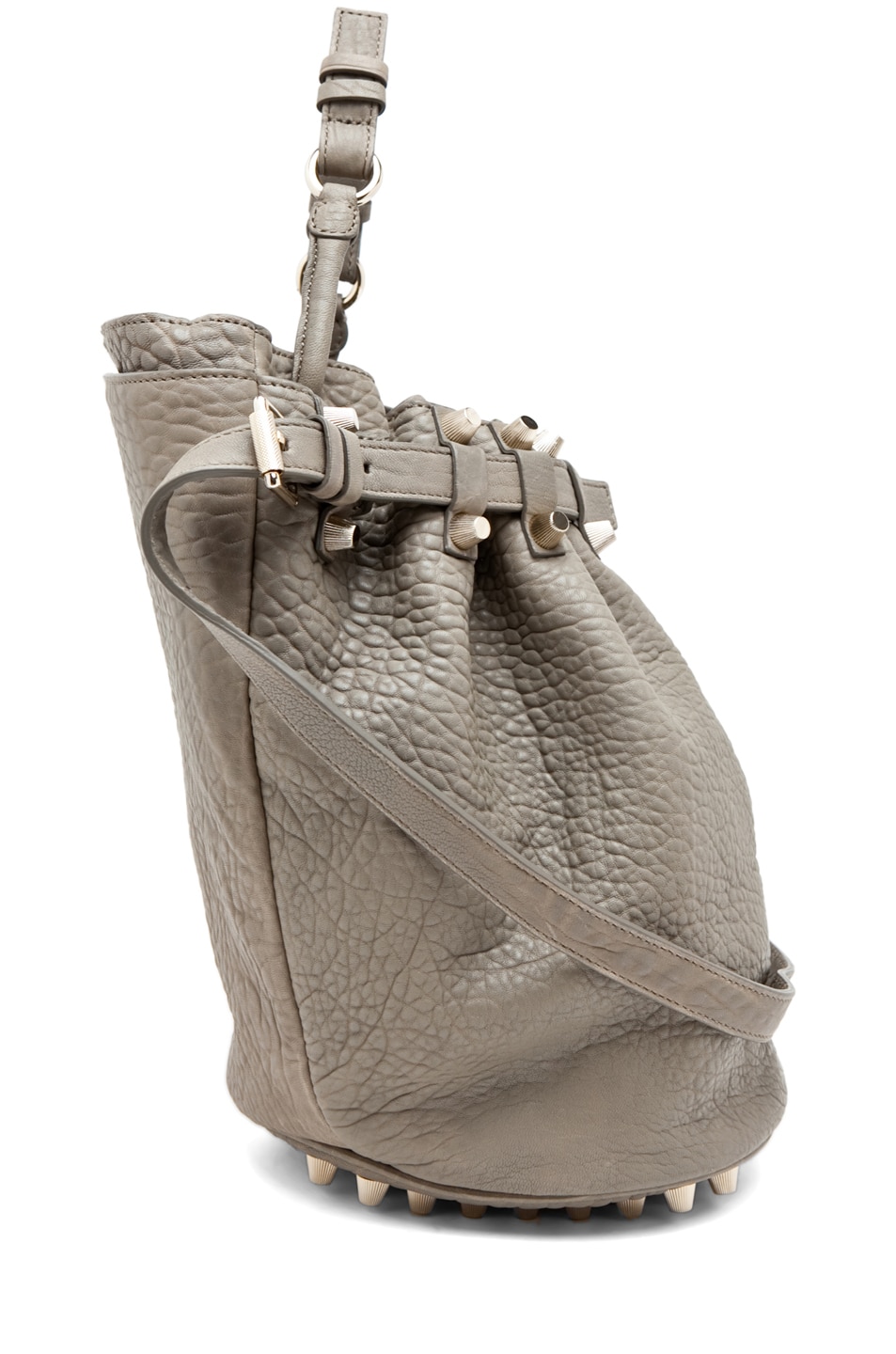 Alexander Wang Diego Bucket Bag in Granite | FWRD