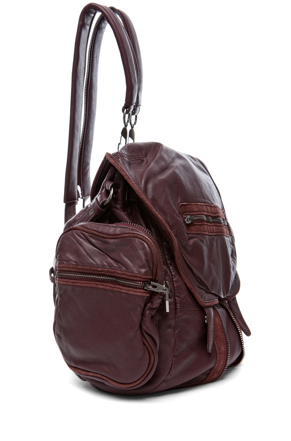 Alexander Wang Marti Backpack in Burgundy | FWRD