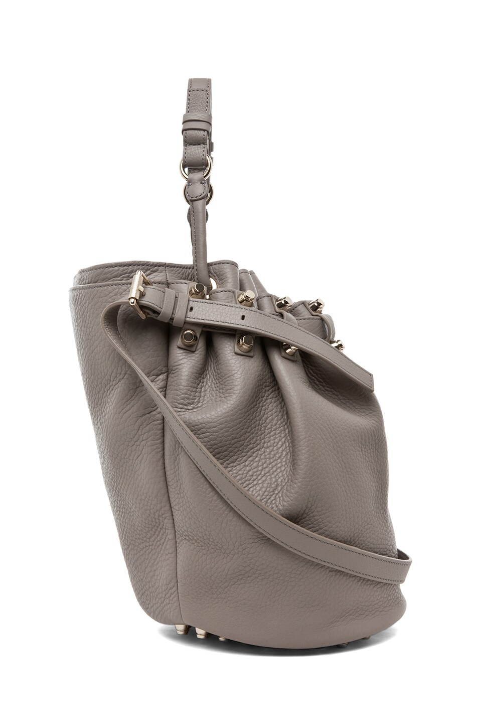 Alexander Wang Diego Bucket Bag in Oyster | FWRD