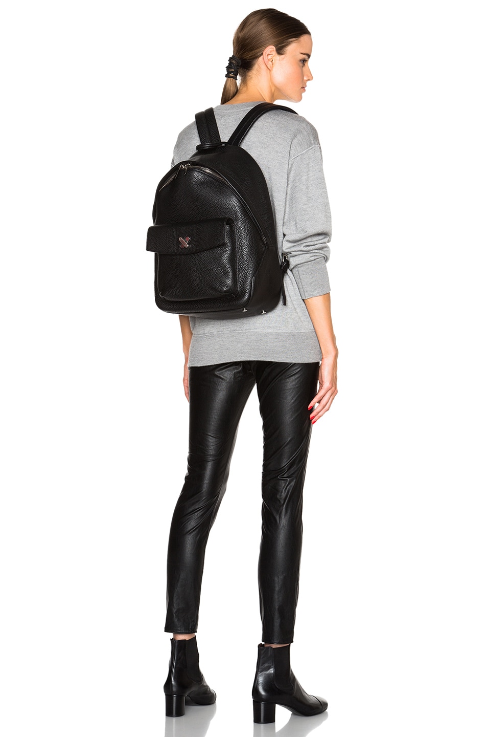 Alexander Wang Icon Backpack in Black | FWRD