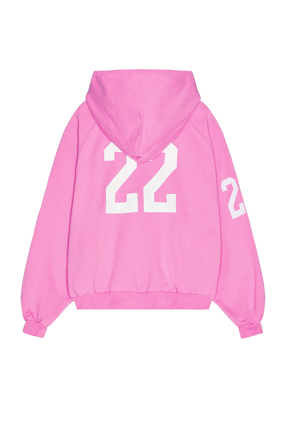 Balenciaga Polo Zip-Up Hoodie in Pink | FWRD