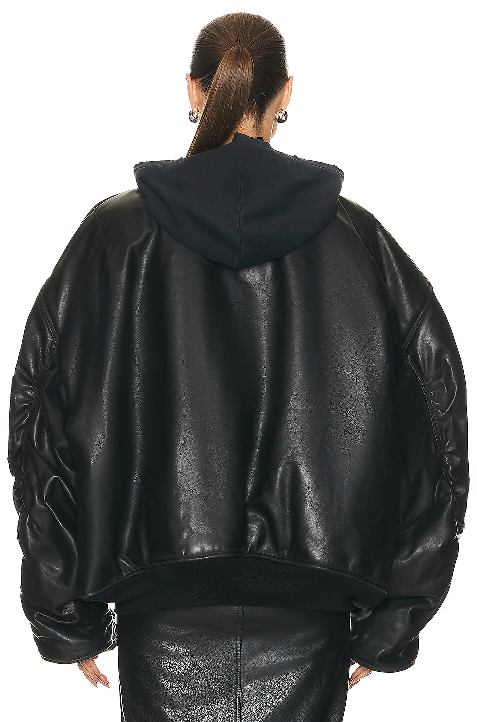 Balenciaga Classic Bomber Jacket in Black | FWRD