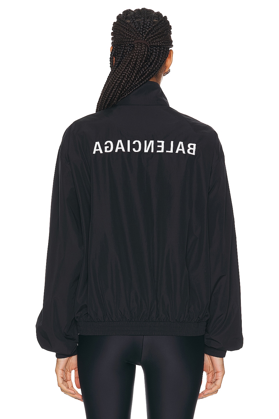 Balenciaga Tracksuit Jacket in Black | FWRD