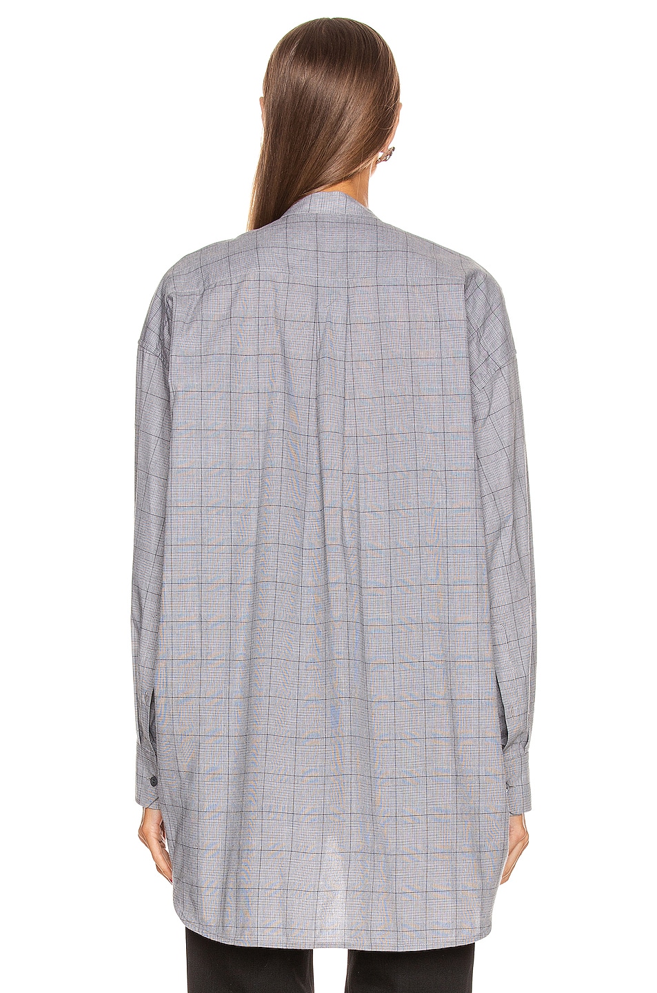 Balenciaga Swing Shirt in Black & White | FWRD