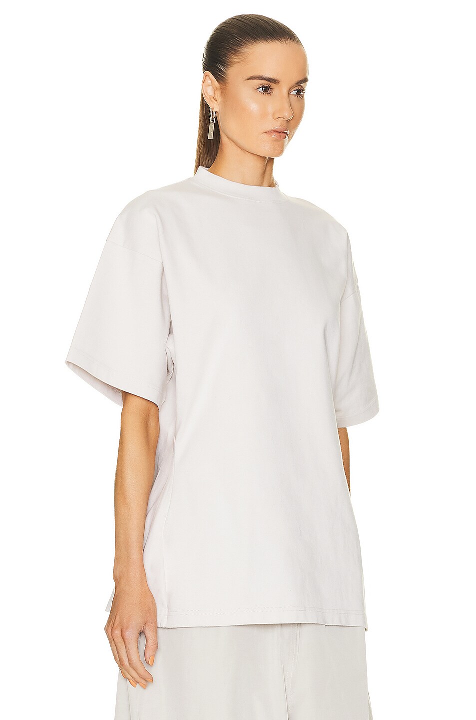 Balenciaga Hourglass T-Shirt in Ecru | FWRD