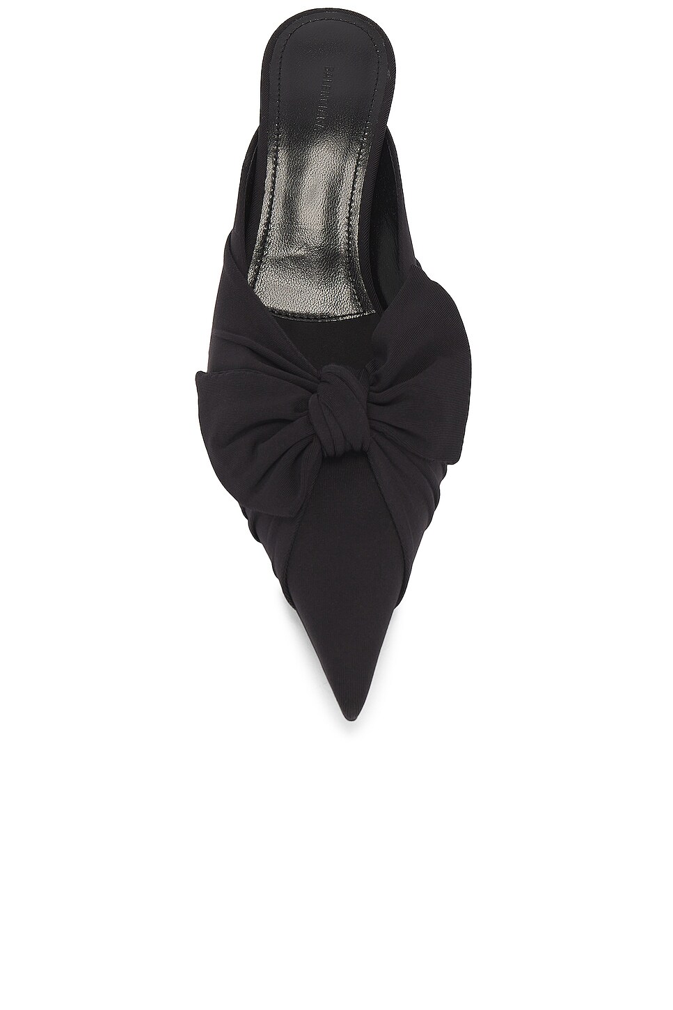 Balenciaga Knife Knot Mule in Black | FWRD