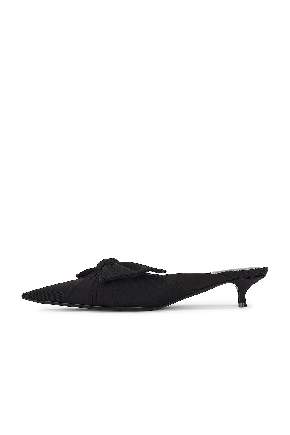 Balenciaga Knife Knot Mule in Black | FWRD