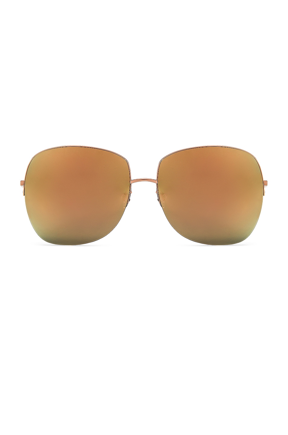 Barton Perreira Harmonia Sunglasses in Rose Gold & Cherry Moon Mirror ...