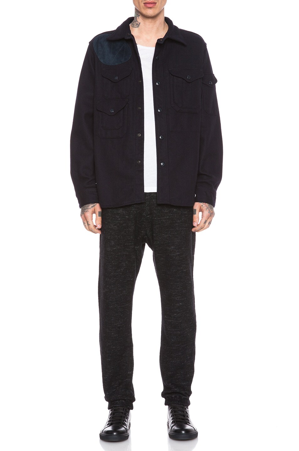 Barena Venezia Knit Jogger in Carbon | FWRD