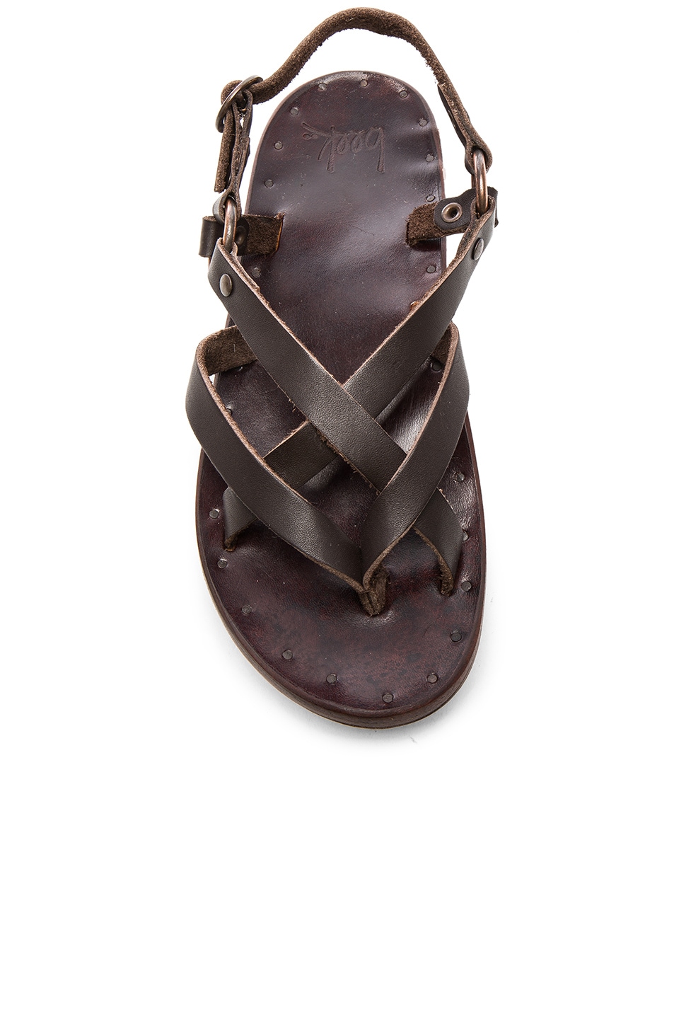 Beek Leather Sparrow Sandals in Brown | FWRD