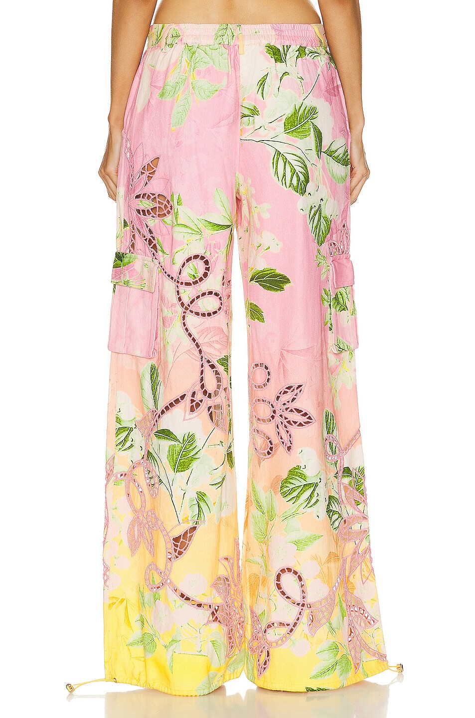 HEMANT AND NANDITA Pakhi Cargo Pant in Ombre | FWRD