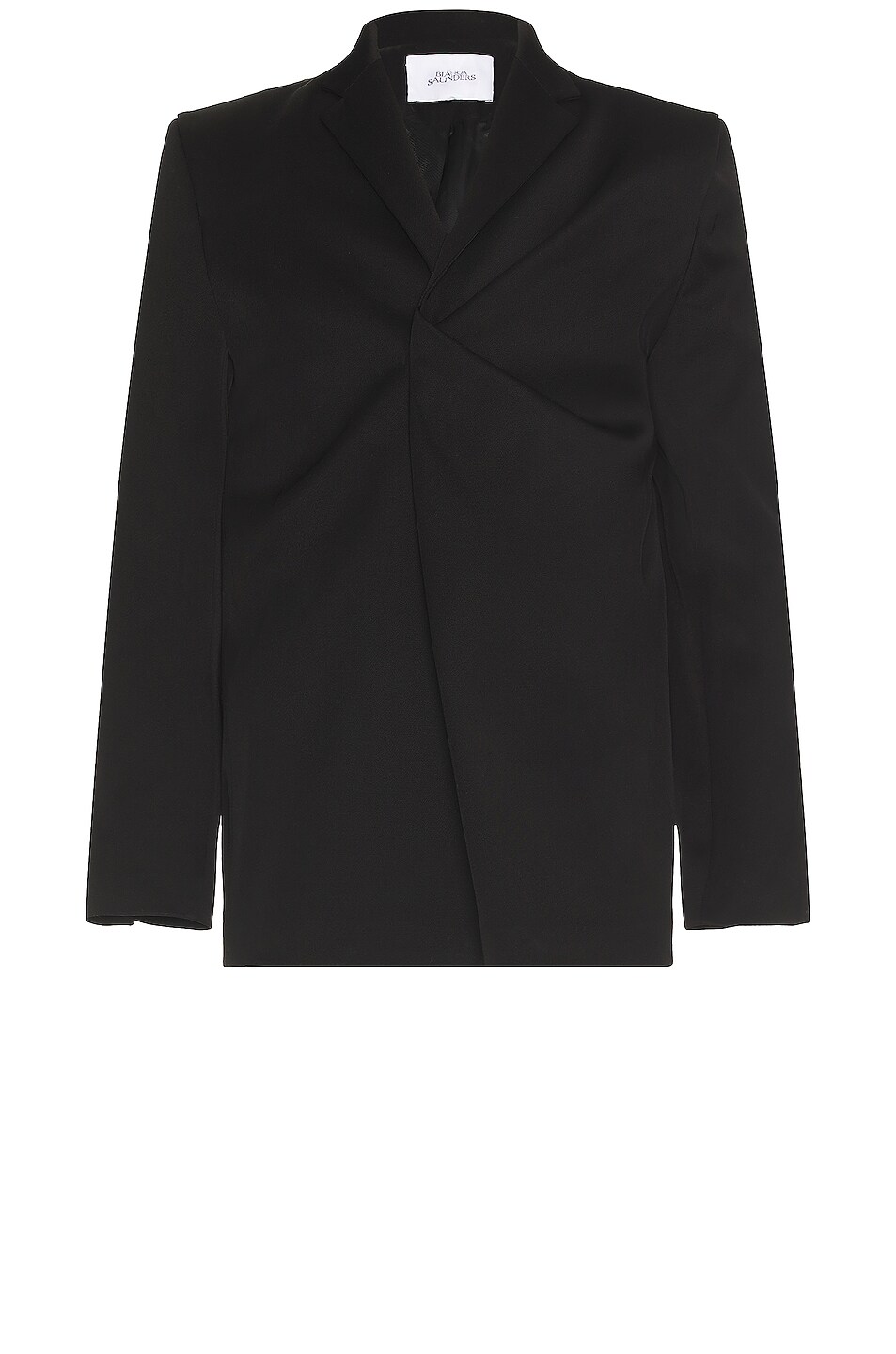 Bianca Saunders Pinched Suit Jacket in Black | FWRD
