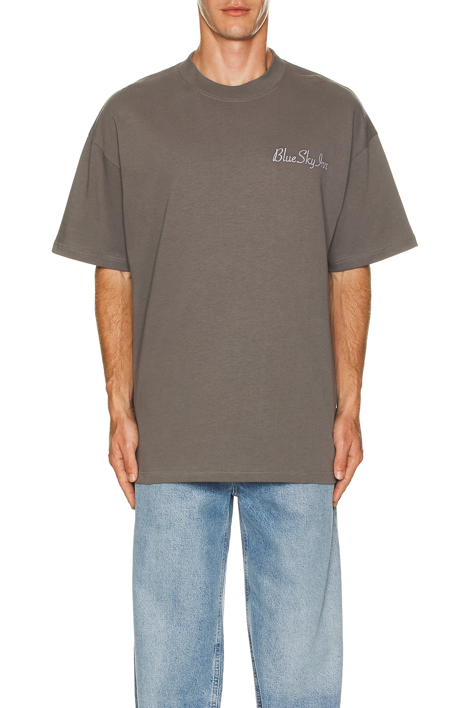 Blue Sky Inn Logo T-Shirt in Grey | FWRD