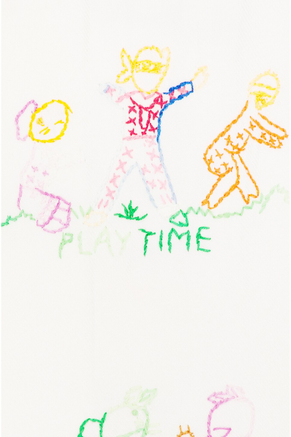 BODE Nursery Rhyme Short Sleeve Shirt in Multi | FWRD