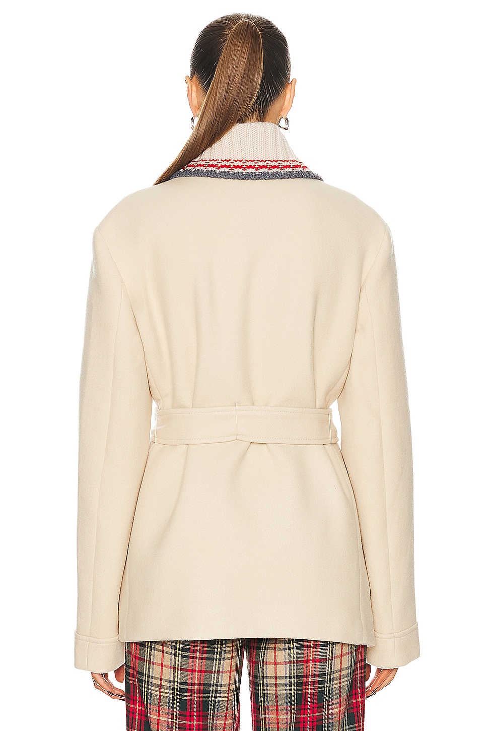 BODE Berkshires Coat in Cream | FWRD