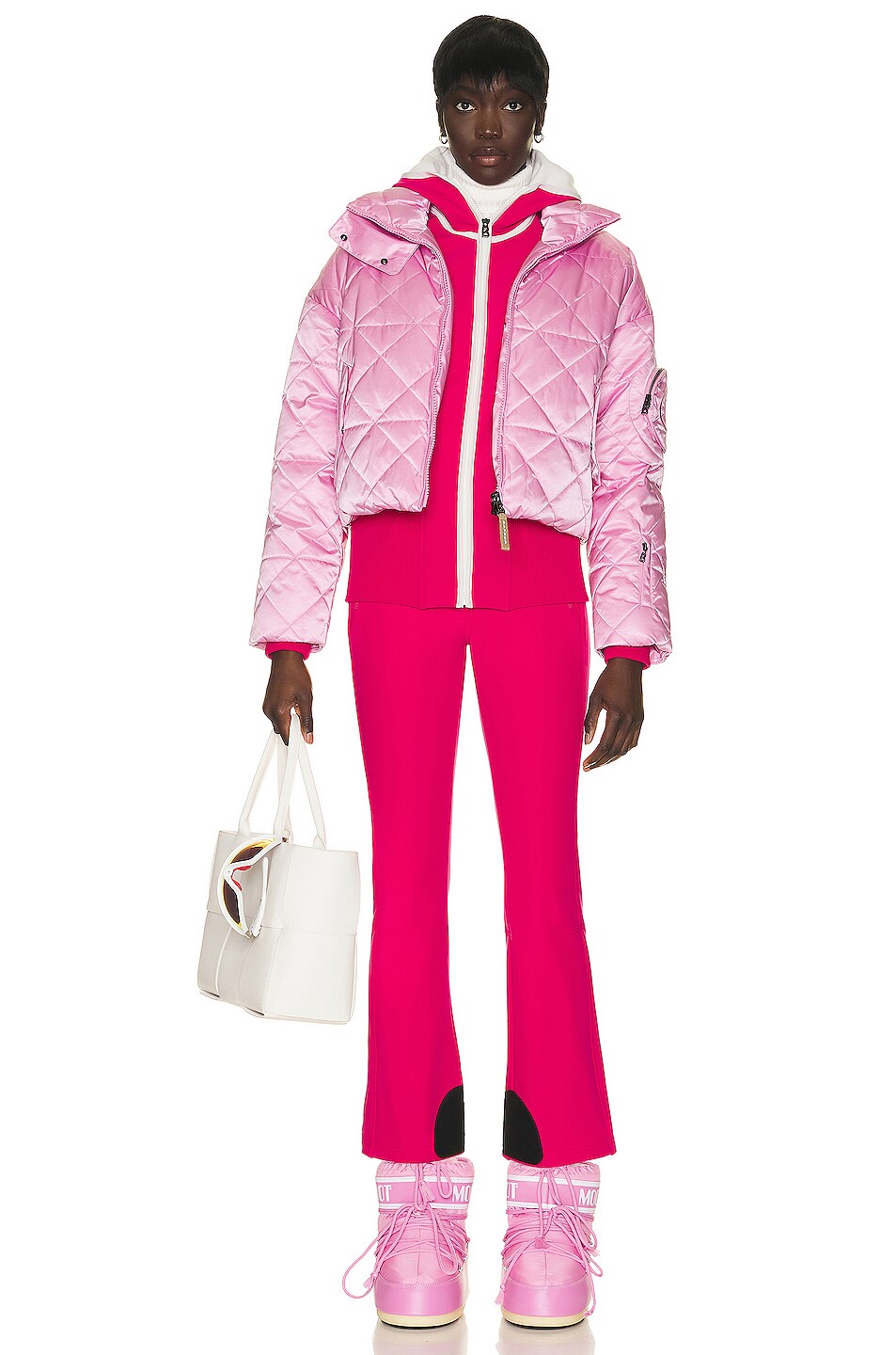 BOGNER Elani-D Jacket in Bright Rose | FWRD