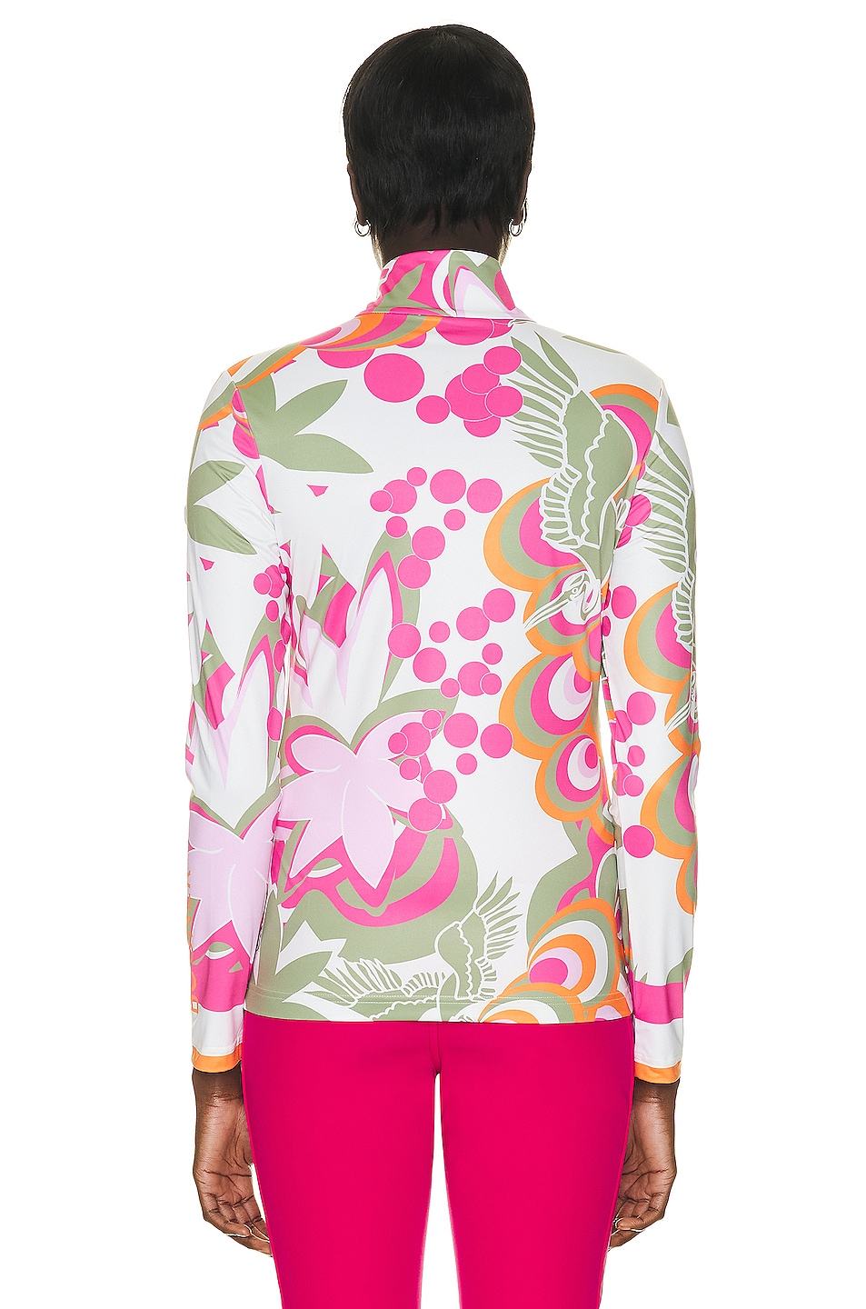 BOGNER Beline 1 Top in White & Pink | FWRD