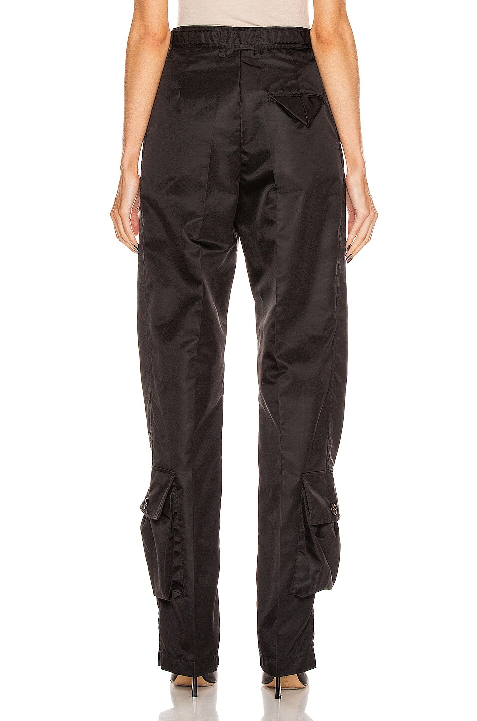 Bottega Veneta Nylon Pant in Black | FWRD