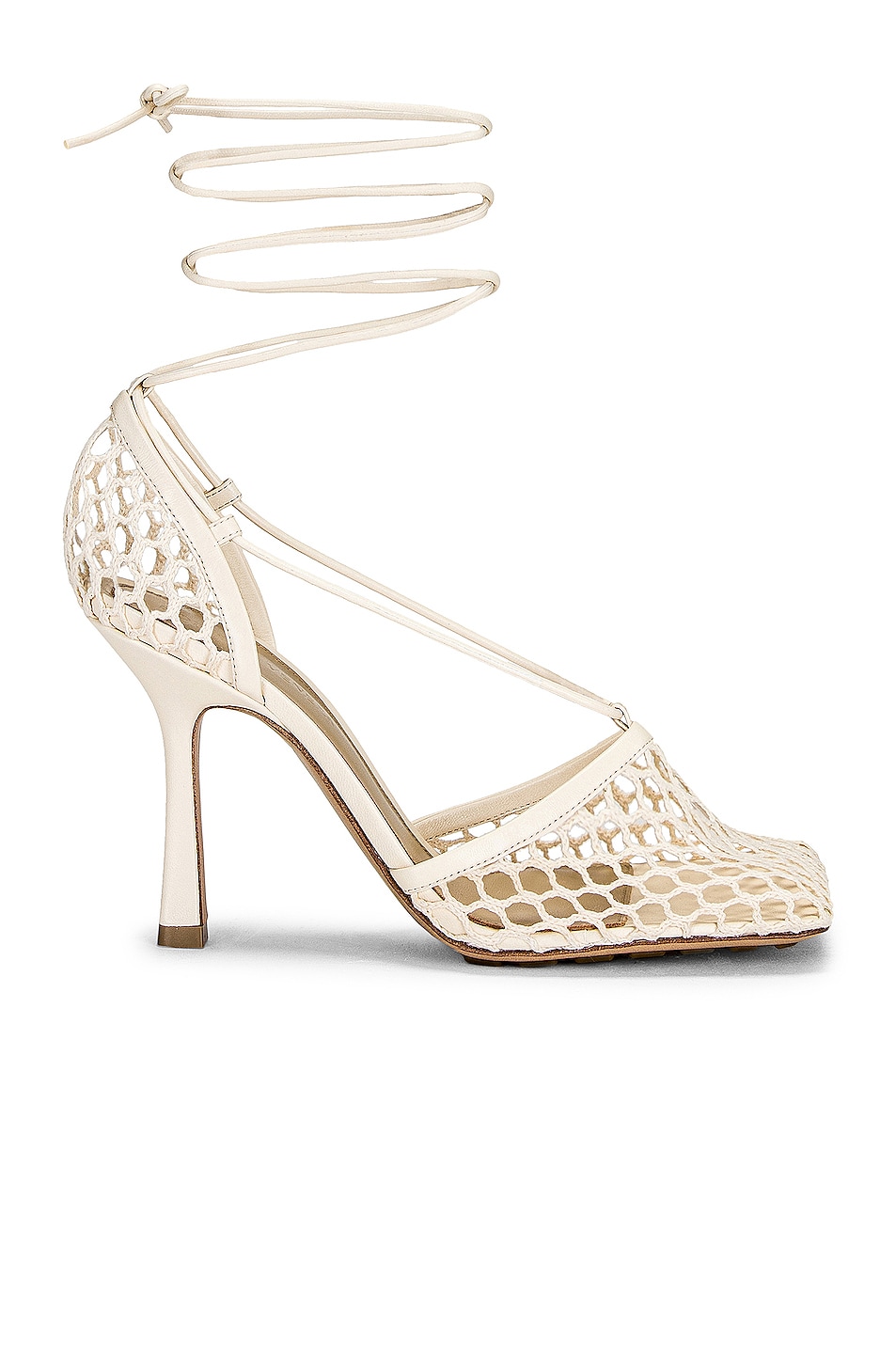Bottega Veneta Stretch Sandal in Toile | FWRD