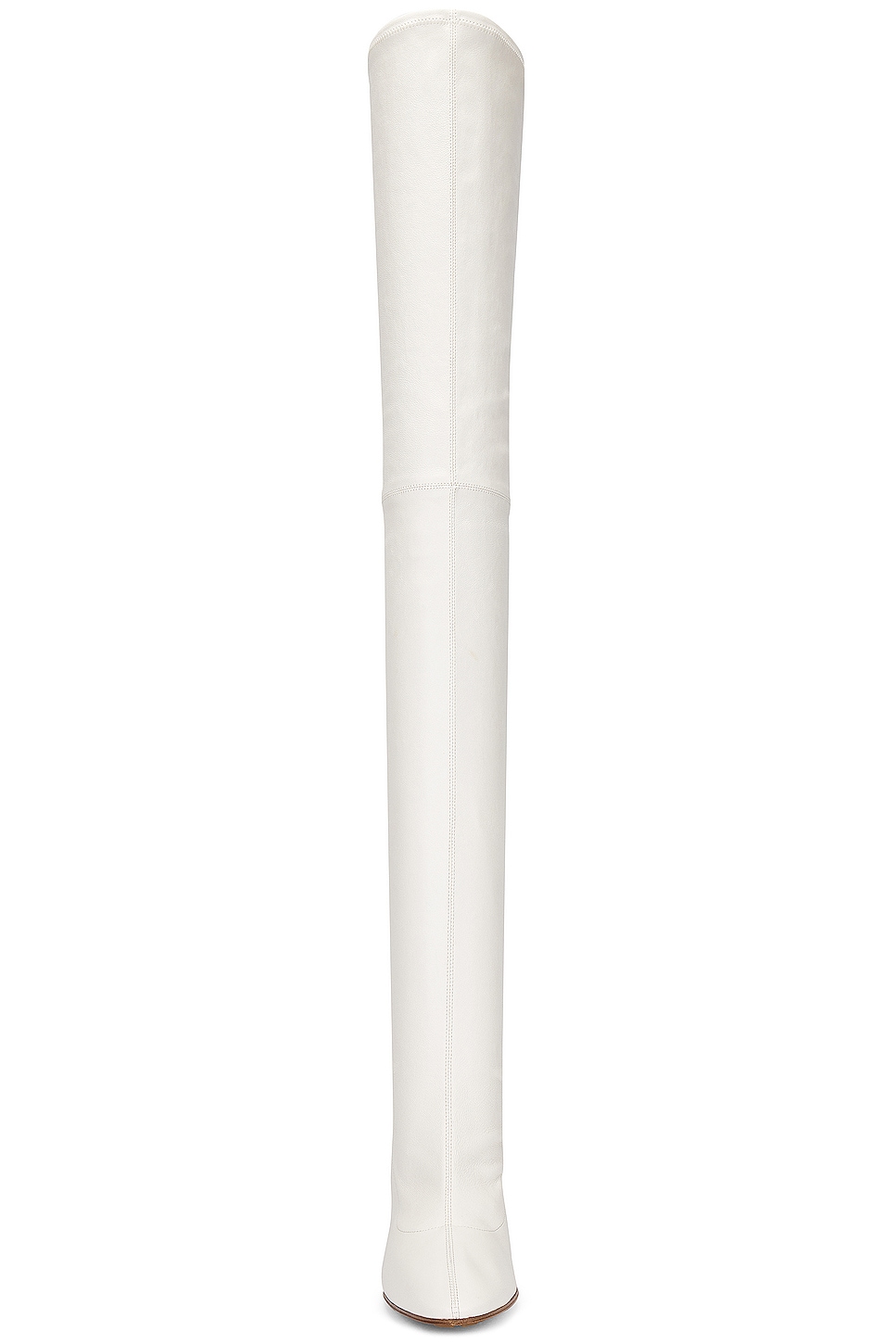 Bottega Veneta Tripod Thigh High Boot in White | FWRD