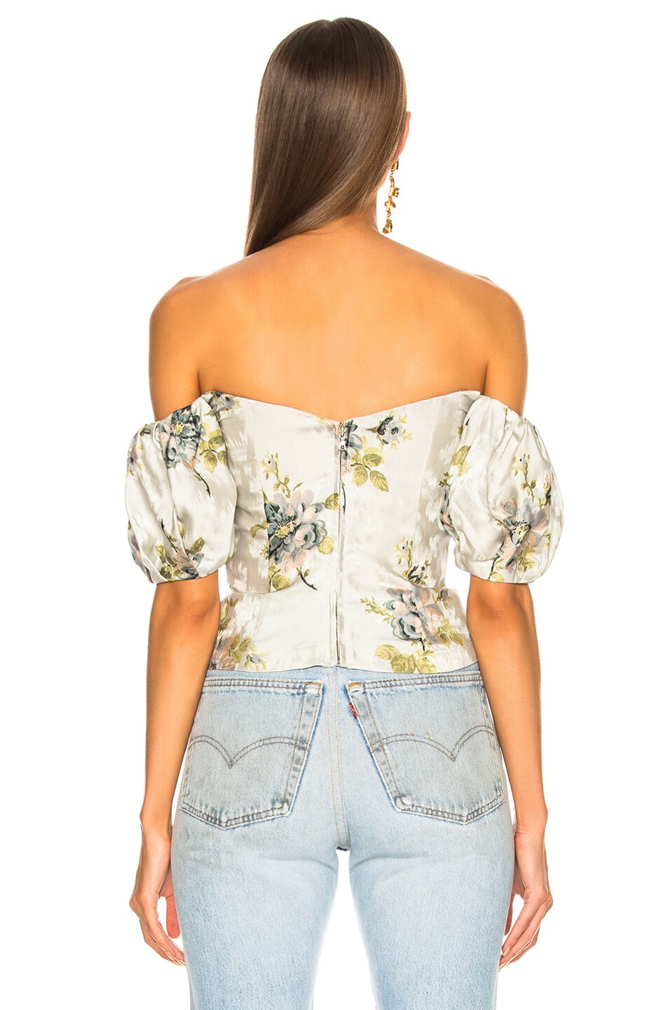 Brock Collection Boie Blouse in Blue Multicolor | FWRD
