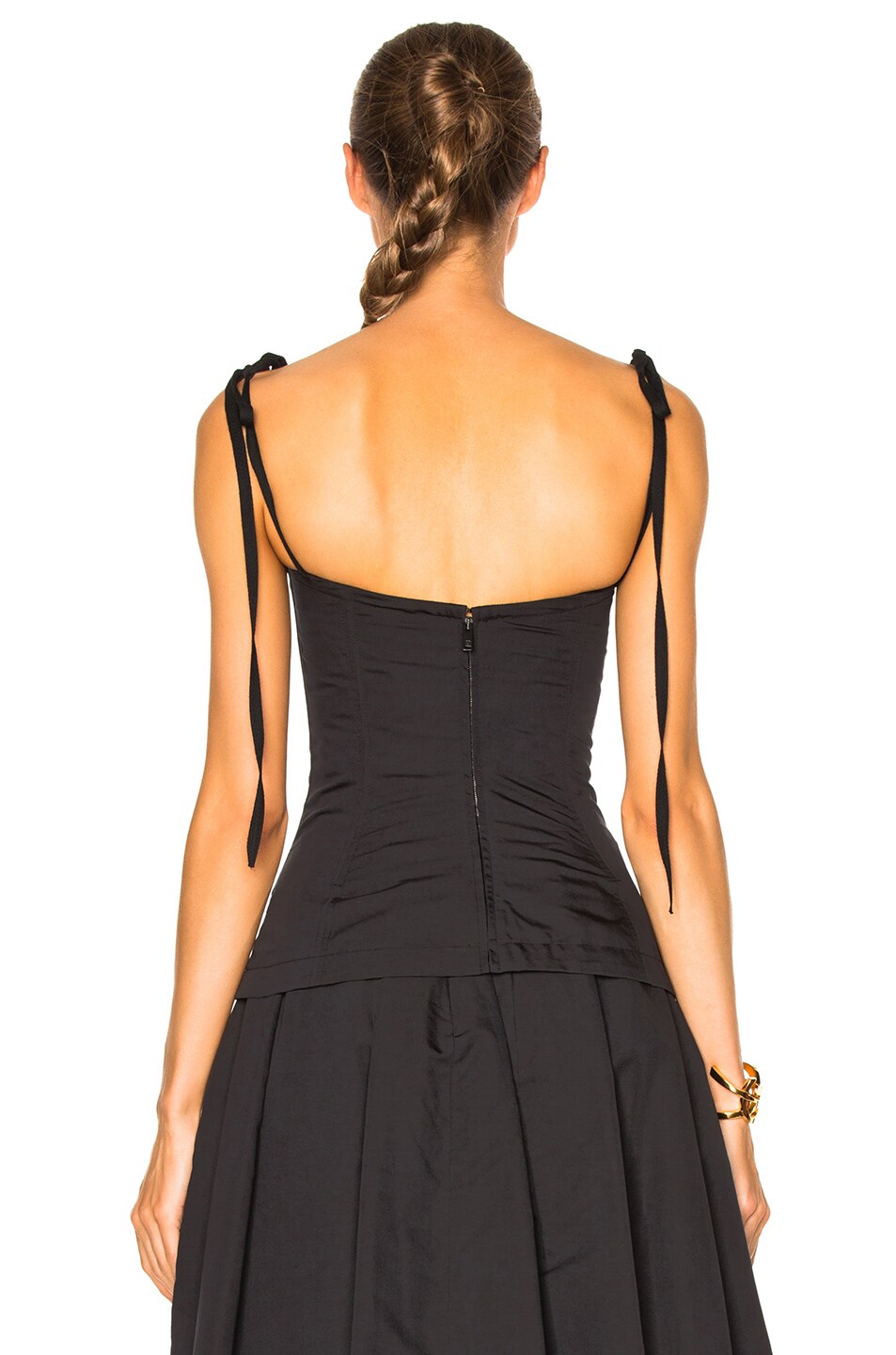 Brock Collection Tabitha Top in Black | FWRD