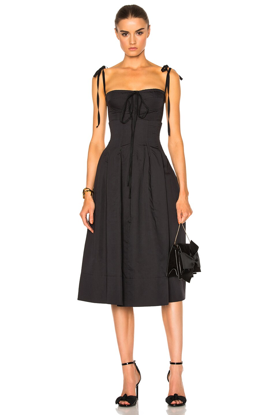 Brock Collection Tabitha Top in Black | FWRD