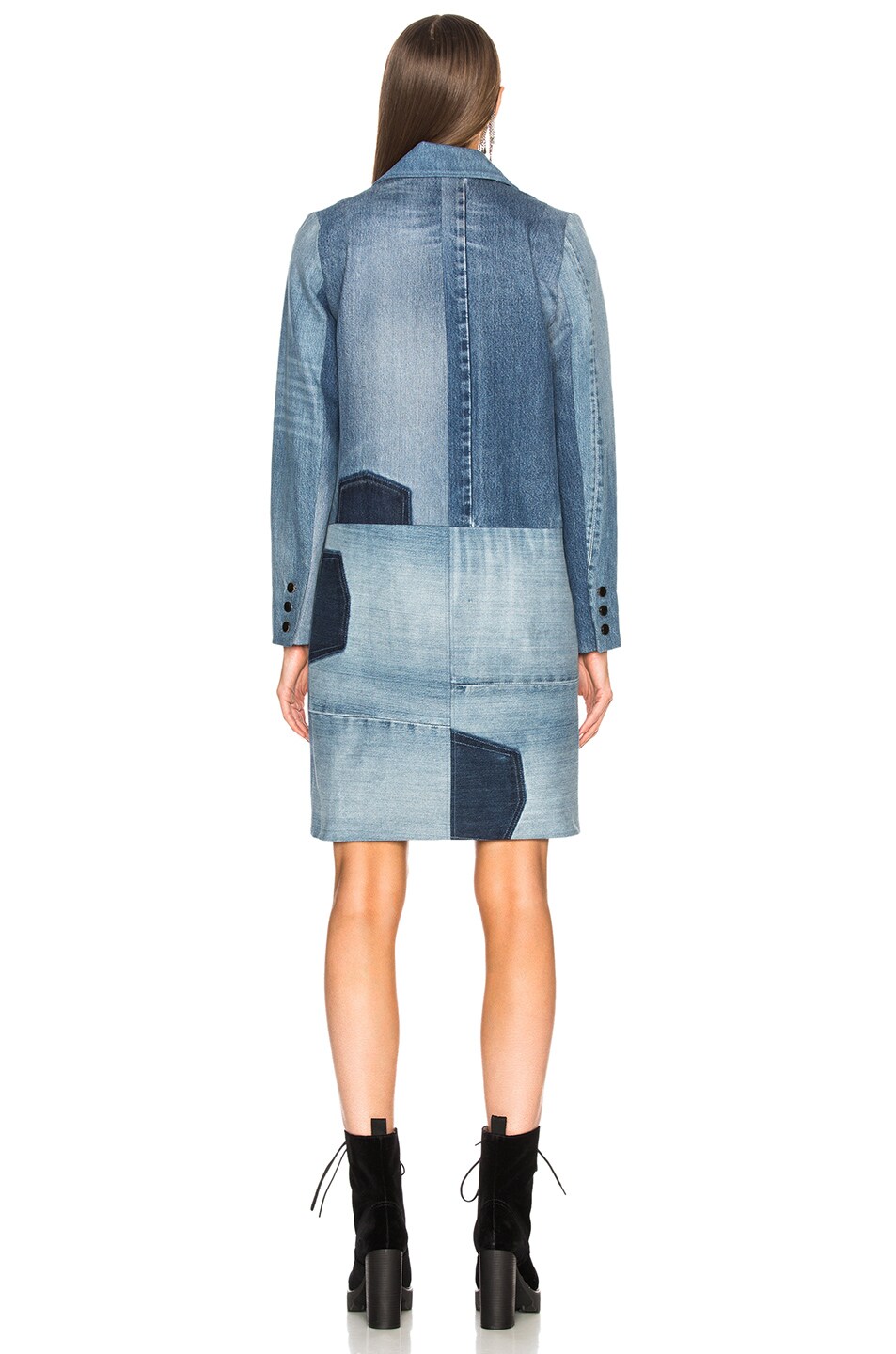 BEAU SOUCI Hendrix Coat in Blue | FWRD