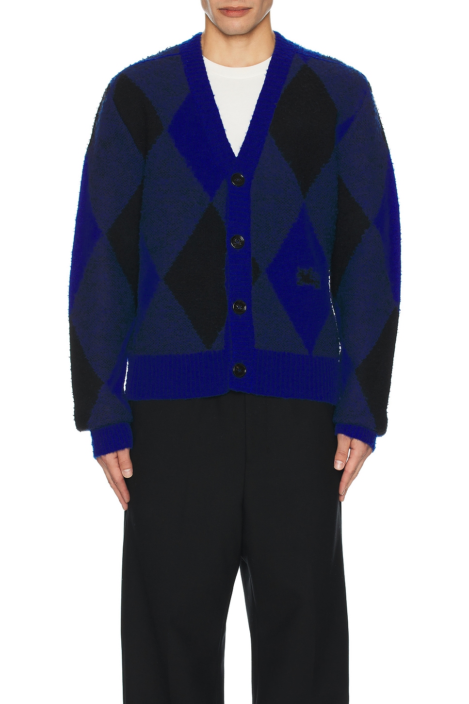 Burberry Pattern Cardigan in Knight Ip Pattern | FWRD