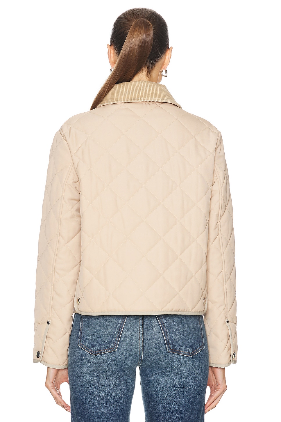 Burberry Lanford Jacket in Soft Fawn | FWRD