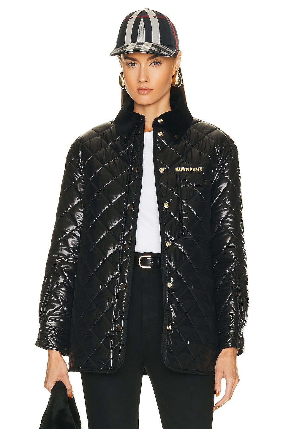 Burberry Puffer Jacket in Black | FWRD