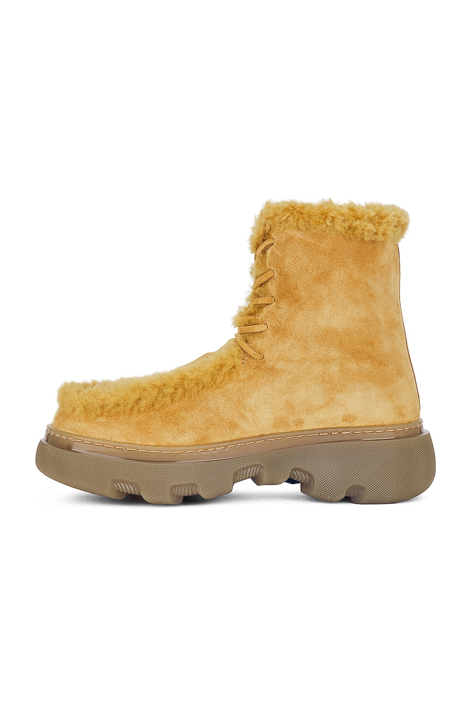 Burberry Mavis Boot in Manilla & Amber Yellow | FWRD