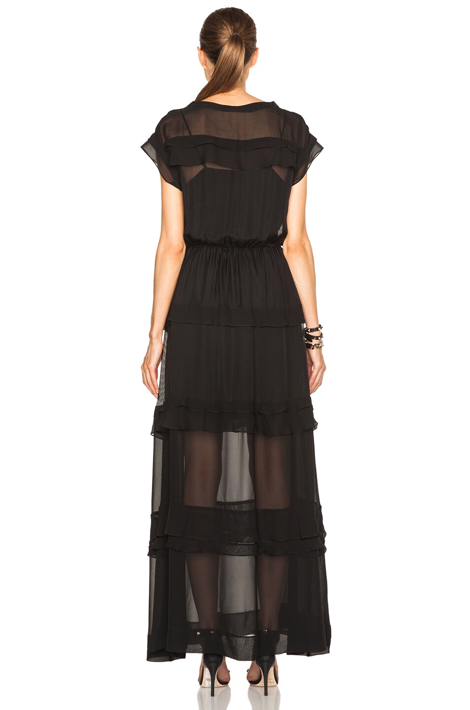 By Malene Birger Lessia Dress in Black | FWRD
