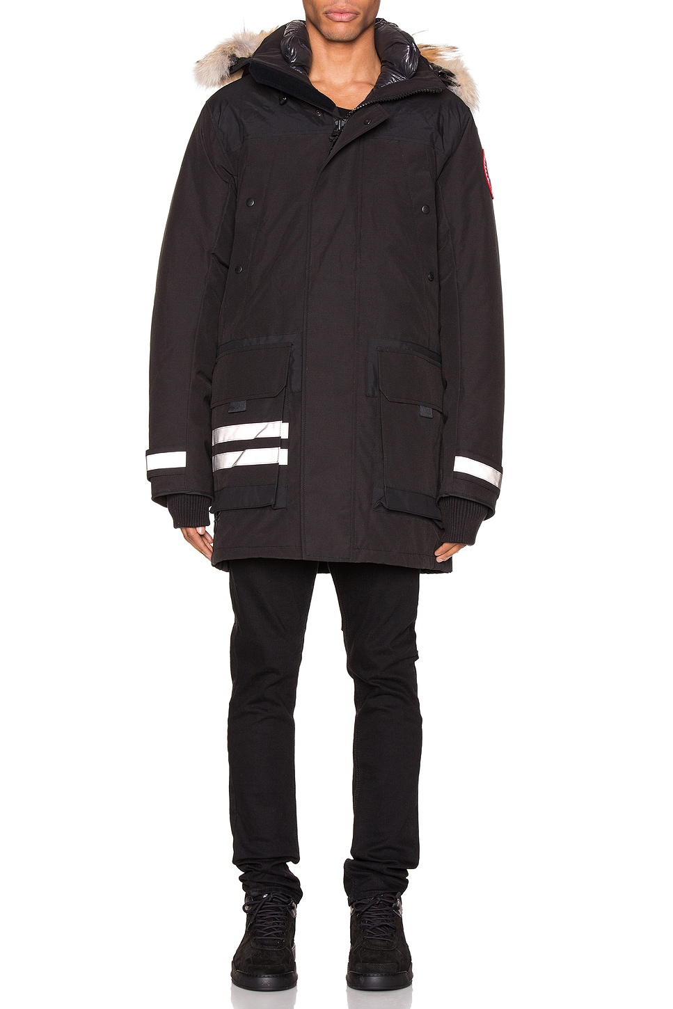 Canada Goose Erickson Parka in Black | FWRD