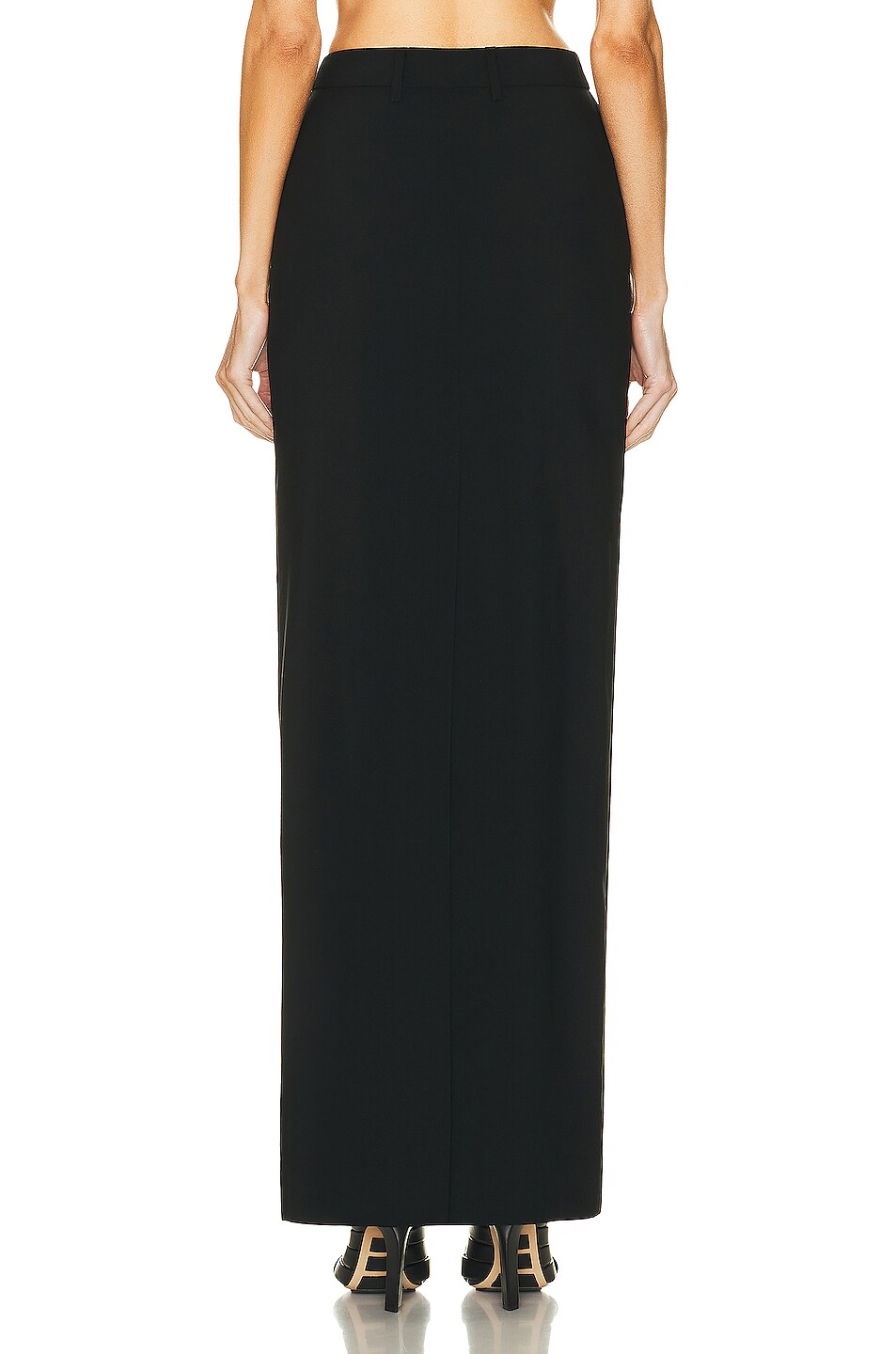 Christopher Esber Tailored Column Skirt in BLACK | FWRD