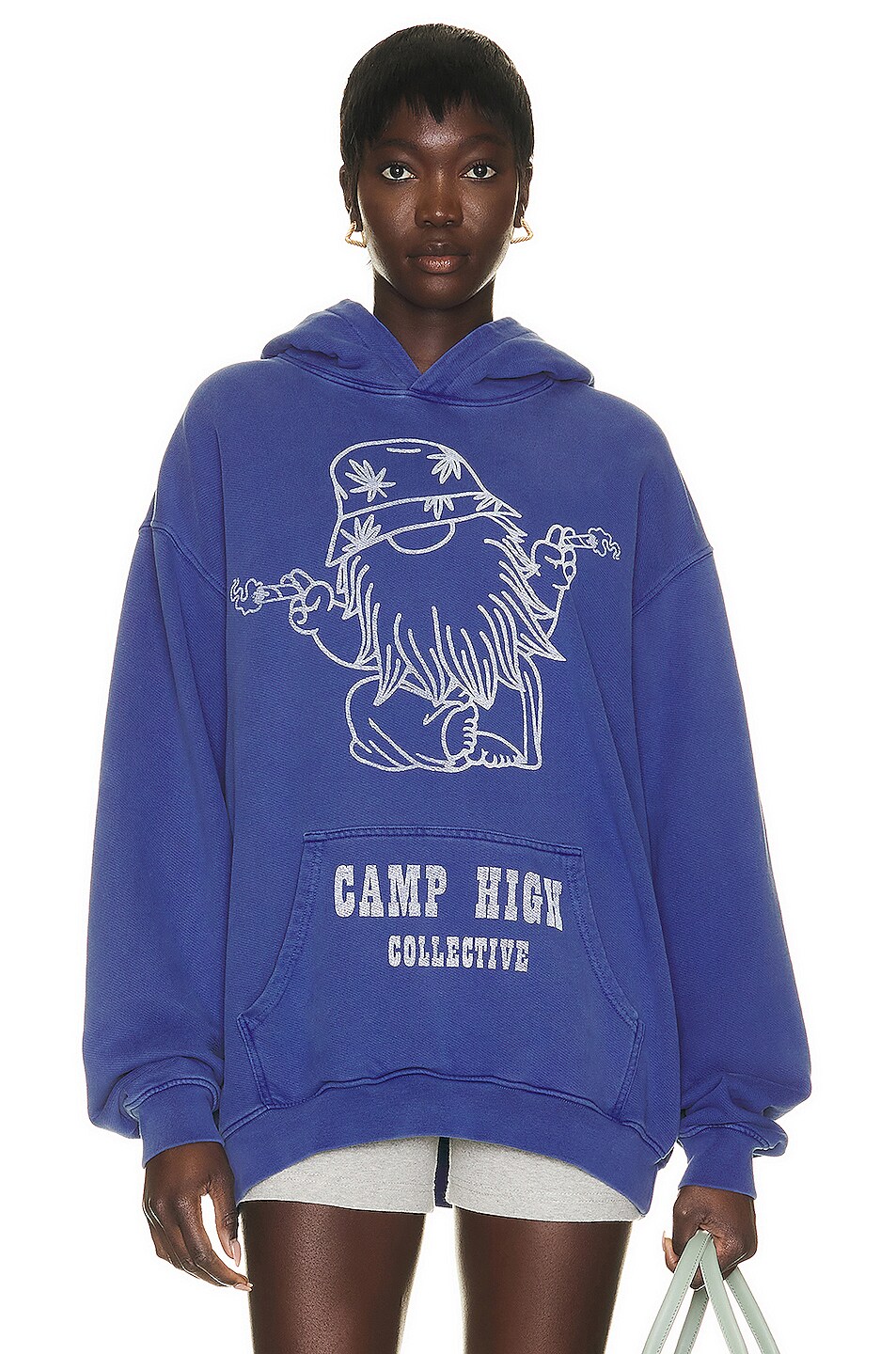 Camp High G-nome Hoodie in Navy | FWRD