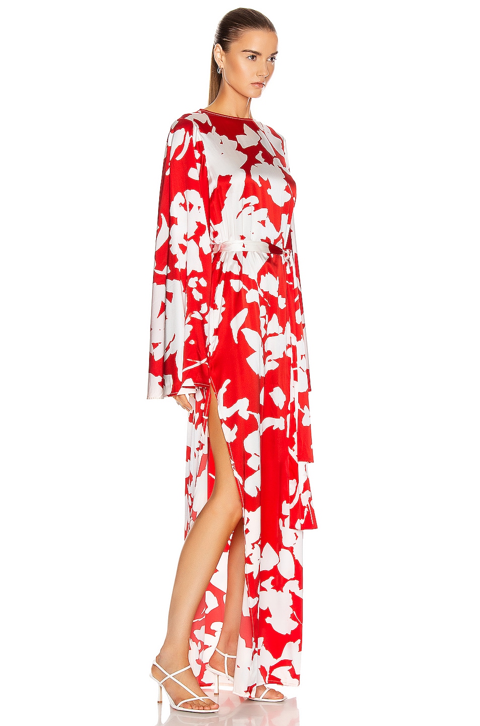 CAROLINE CONSTAS Lilliana Dress in Red | FWRD