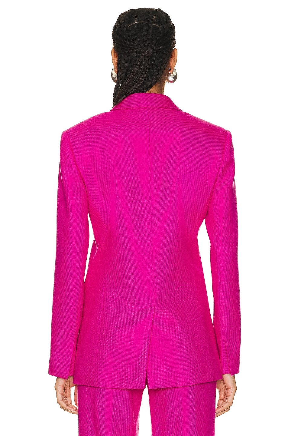Chloe Blazer in Raspberry Rose | FWRD