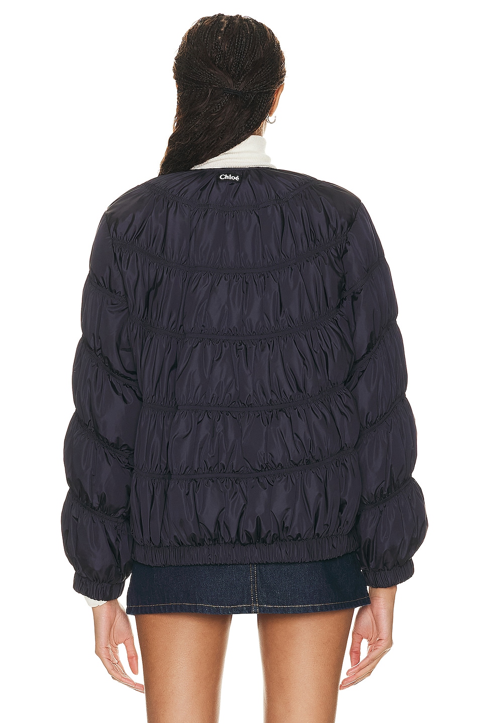 Chloe Jacket in Abyss Blue | FWRD